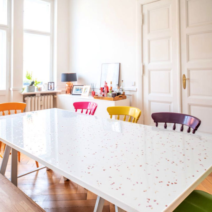 How to Make Epoxy Table - Step by Step Instructions - Blitsy