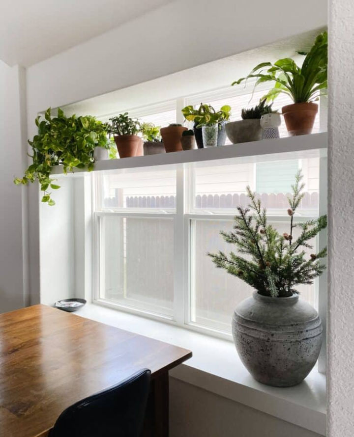 DIY Window Plant Shelf to Elevate Your Indoor Garden - Blitsy