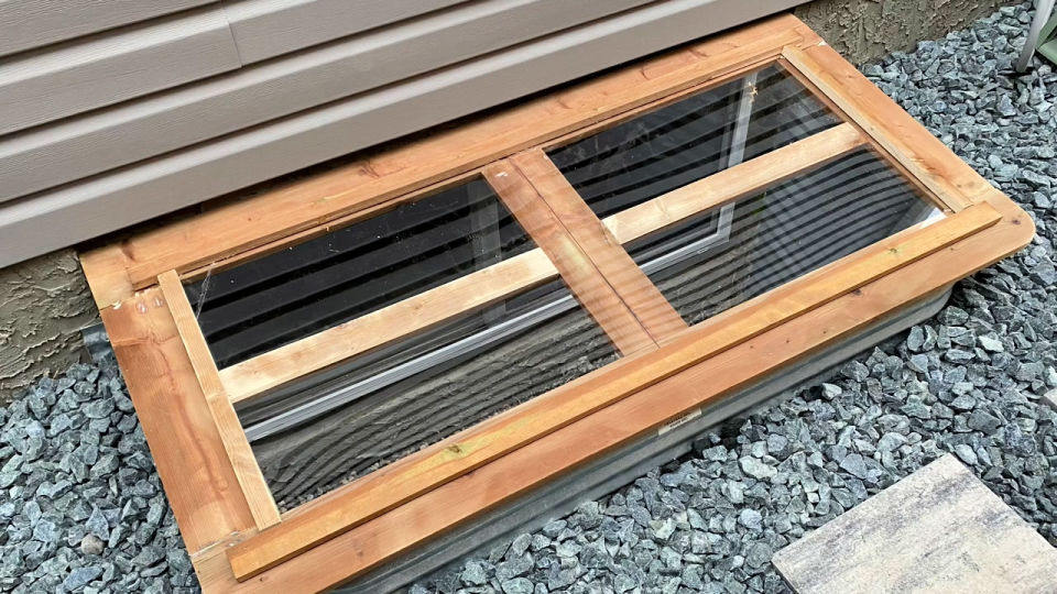 DIY Window Well Cover to Protect Your Basement - Blitsy