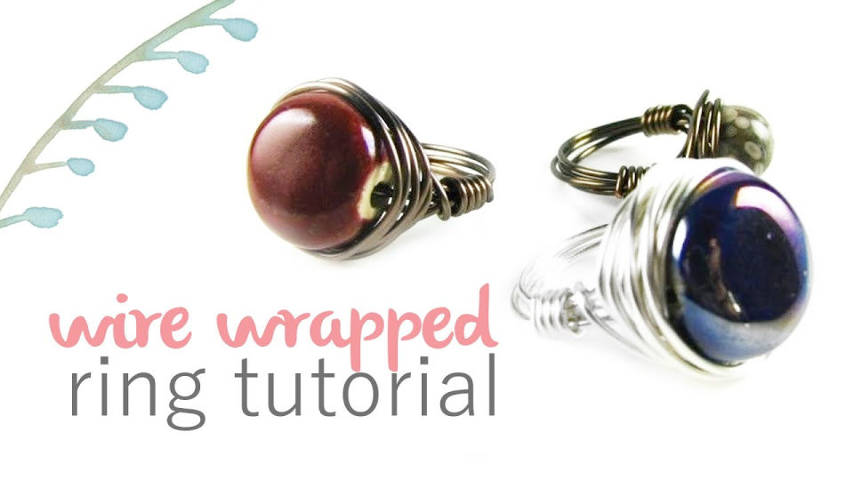 Unique DIY Wire Wrapped Rings - Blitsy
