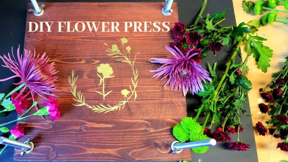DIY Flower Press to Preserve Your Favorite Blooms - Blitsy