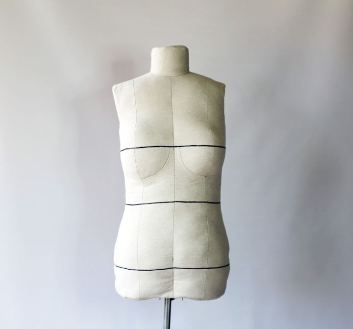 DIY Custom Dress Form Pattern - Blitsy