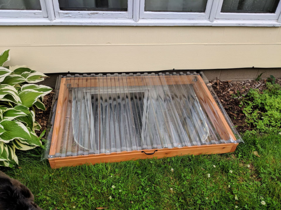 DIY Window Well Cover to Protect Your Basement - Blitsy