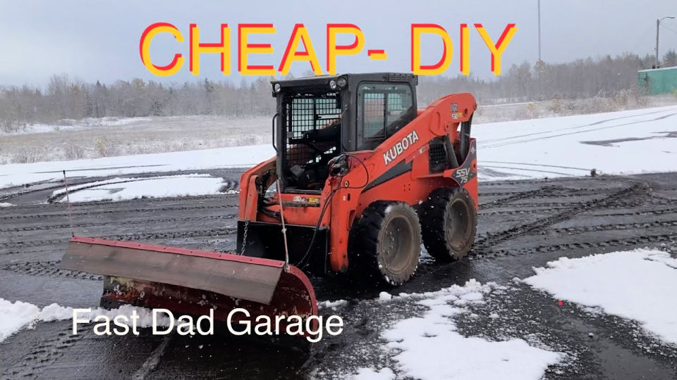 DIY Snow Plow for Clearing Driveways and Sidewalks - Blitsy