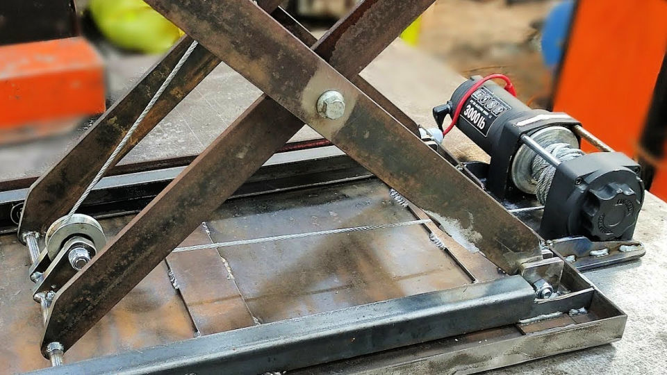 DIY Motorcycle Lift Plans - Blitsy