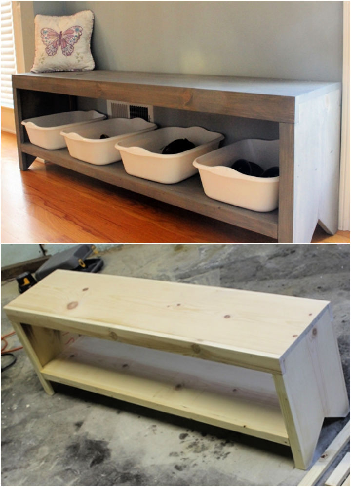 25 Amazing DIY Entryway Bench Ideas - Blitsy