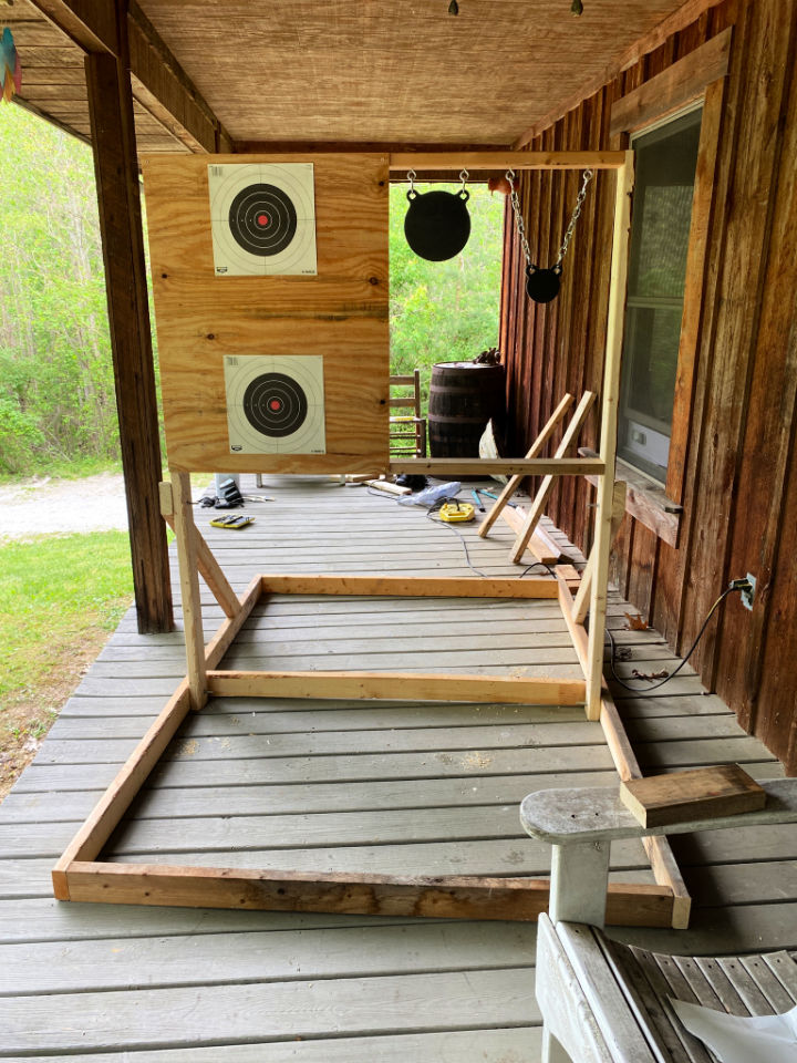 DIY Target Stand for Shooting Practice - Blitsy
