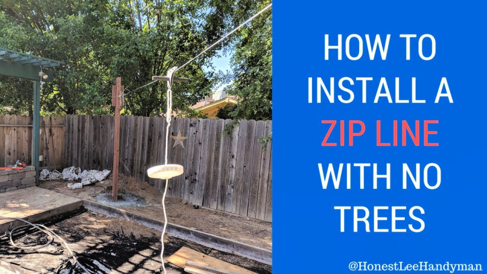 DIY Zipline With Step by Step Instructions - Blitsy