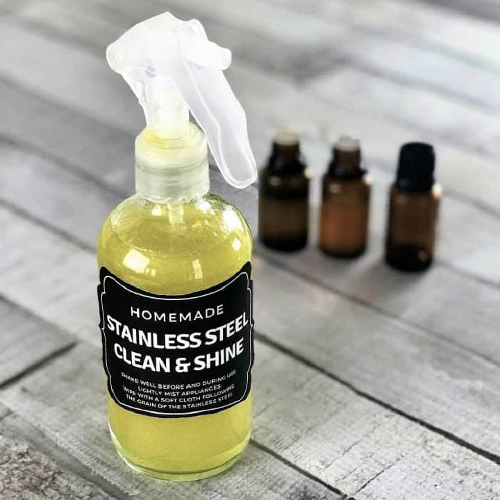DIY Stainless Steel Cleaner - Step by Step Guide - Blitsy