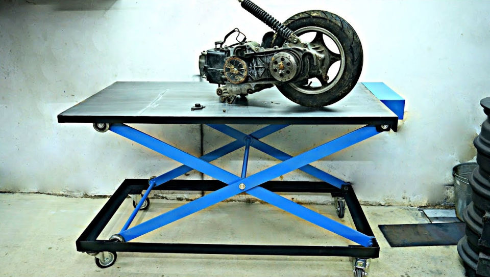 DIY Motorcycle Lift Plans - Blitsy