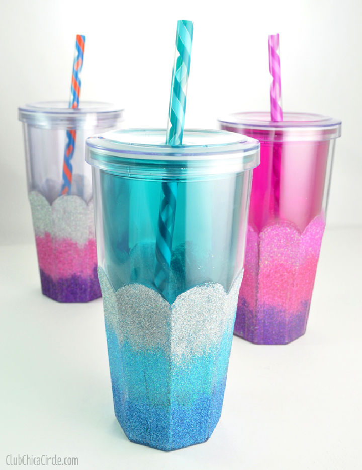 DIY Glitter Tumbler - Step by Step Instructions - Blitsy