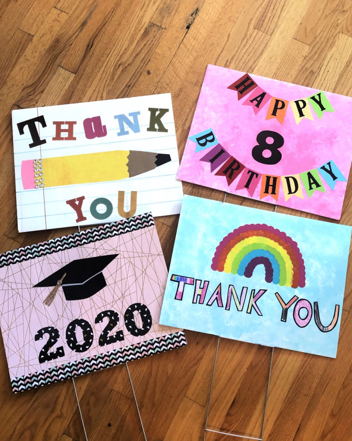 DIY Yard Signs for Your Home or Business - Blitsy