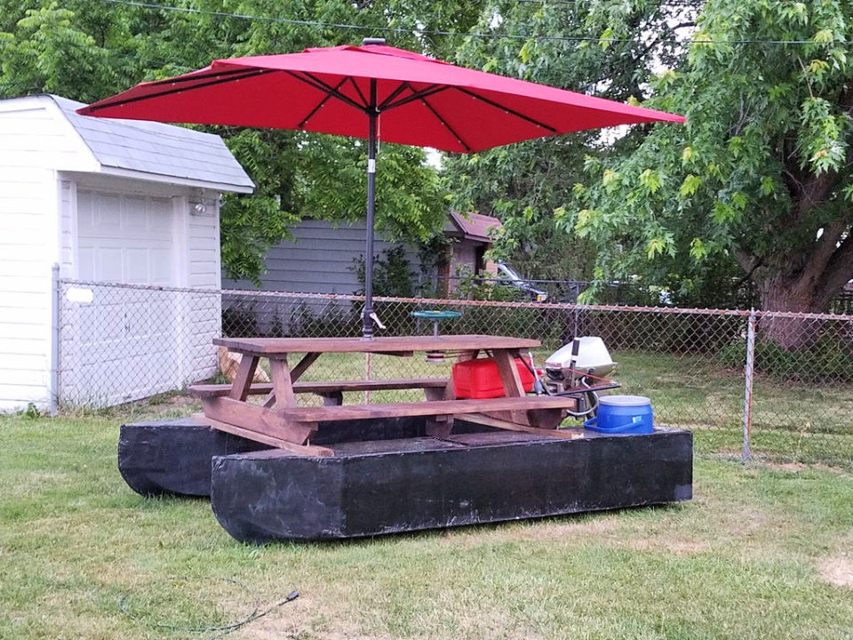 DIY Pontoon Boat - Step by Step Instructions - Blitsy