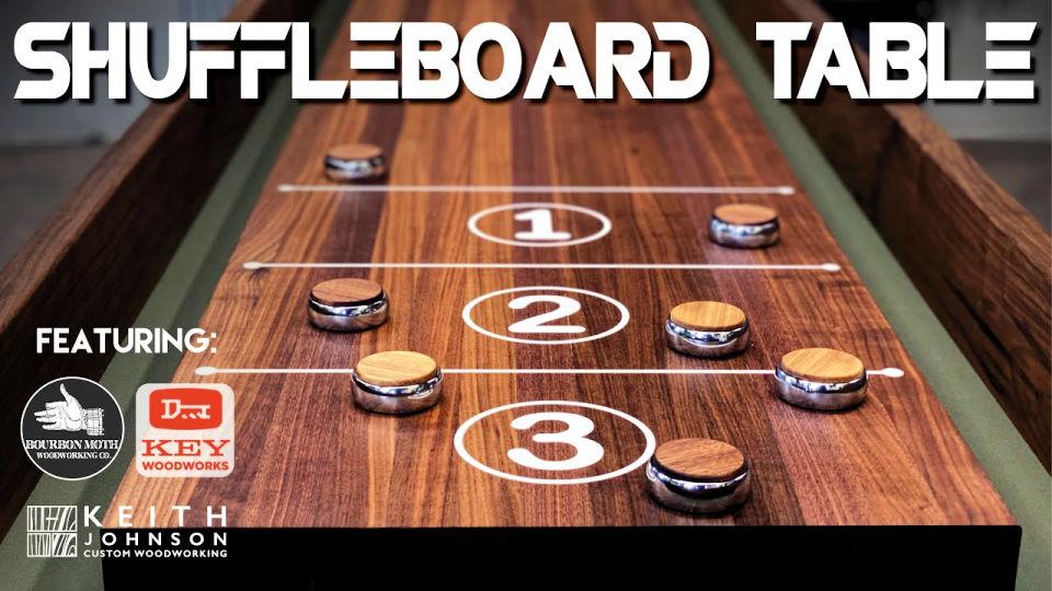 DIY Shuffleboard Table Plans - Blitsy