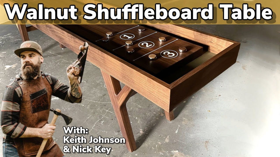 DIY Shuffleboard Table Plans - Blitsy