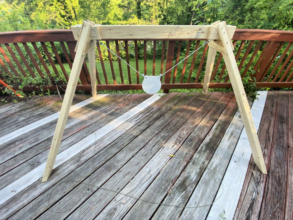 DIY Target Stand for Shooting Practice - Blitsy