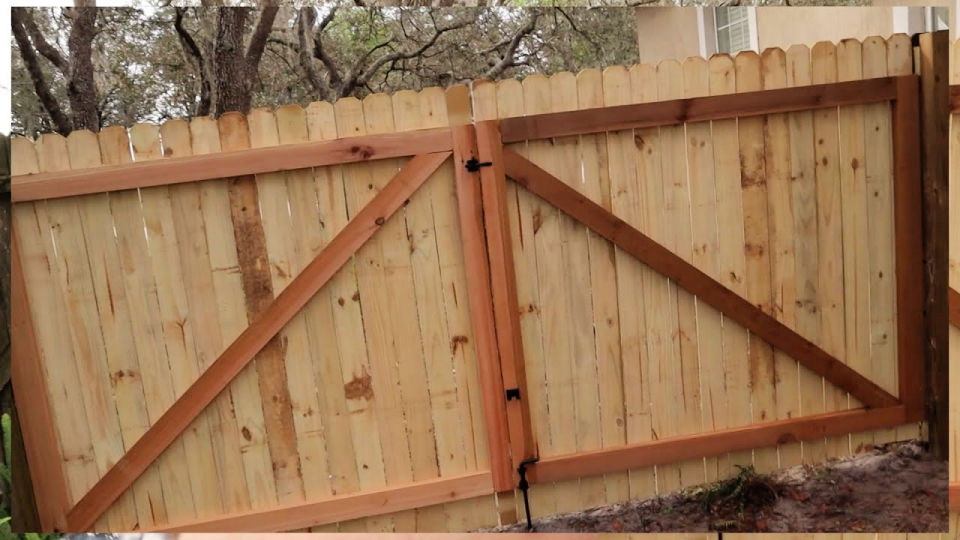 How to Build a Fence Gate - Step by Step Instructions - Blitsy