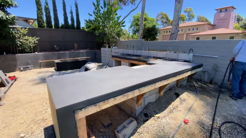 DIY Outdoor Countertops - Step by Step Guide - Blitsy