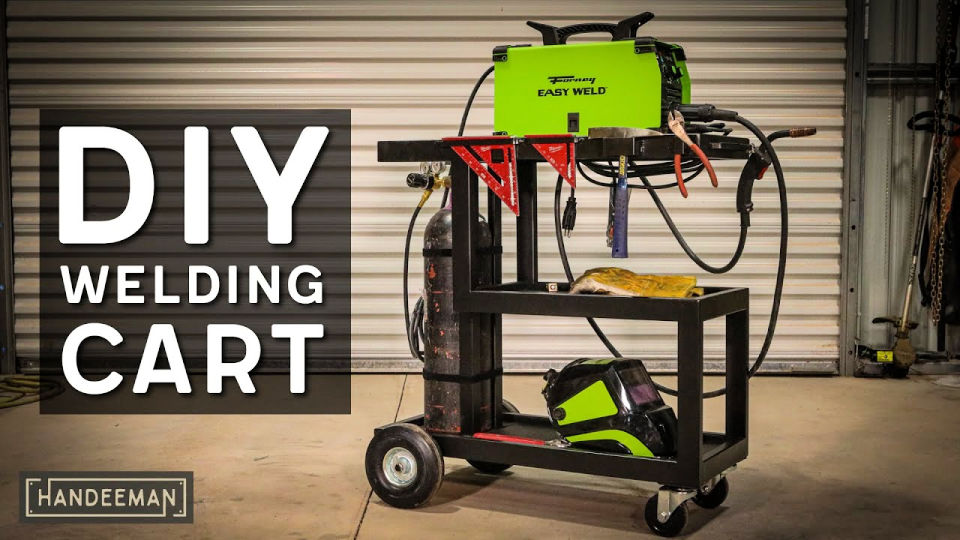 DIY Welding Cart - Step by Step Instructions - Blitsy