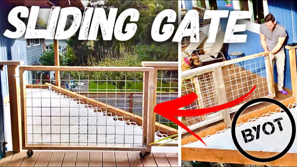Budget Friendly Diy Sliding Gate Blitsy
