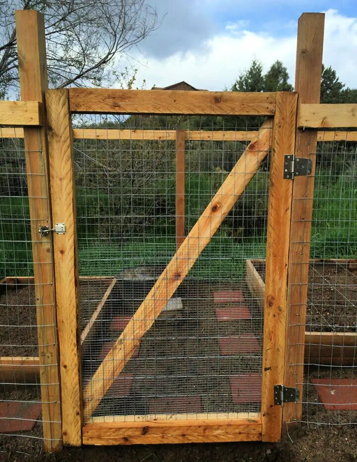 How to Build a Fence Gate - Step by Step Instructions - Blitsy