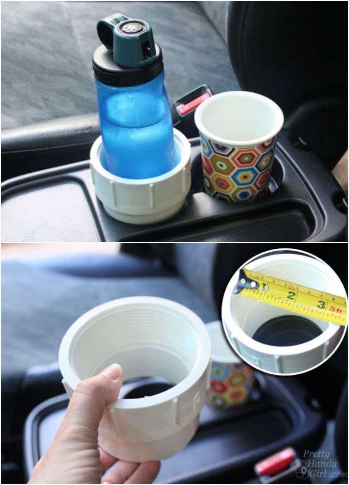 DIY Cup Holder For Your Car Or Home Blitsy DIY Cup Holder For Your Car Or Home Blitsy