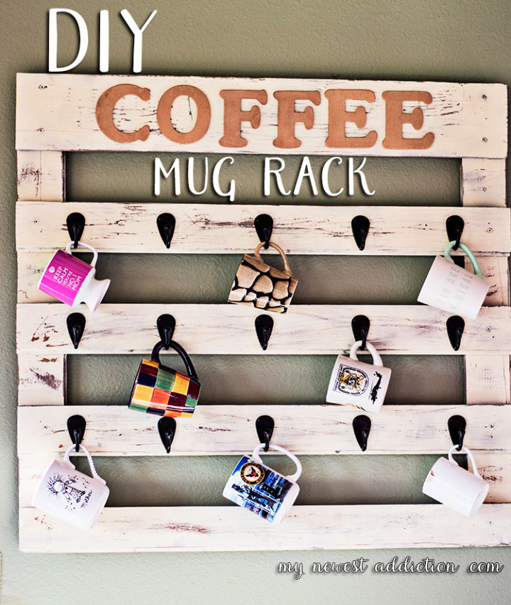 25 DIY Coffee Mug Rack and Holder Ideas - Blitsy