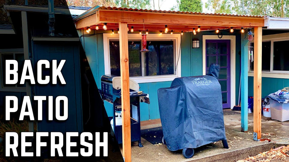 DIY Grill Shelter With Step by Step Instructions - Blitsy
