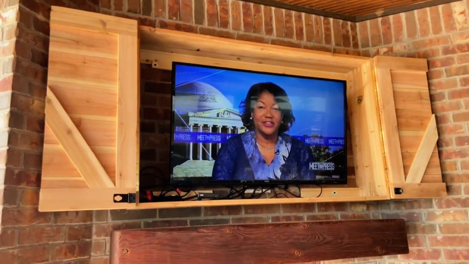 DIY Outdoor TV Enclosure To Keep Your Investment Safe - Blitsy