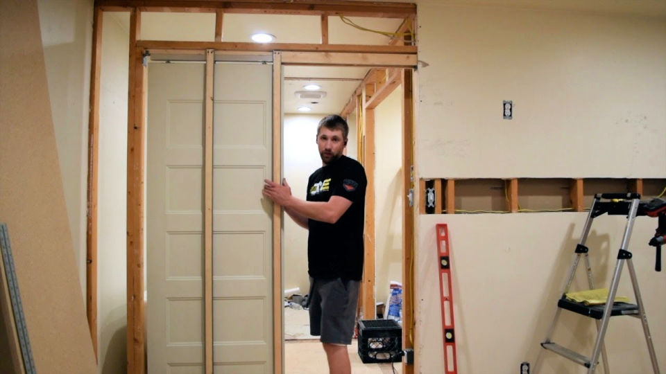 DIY Pocket Door: How to Install Pocket Door - Blitsy