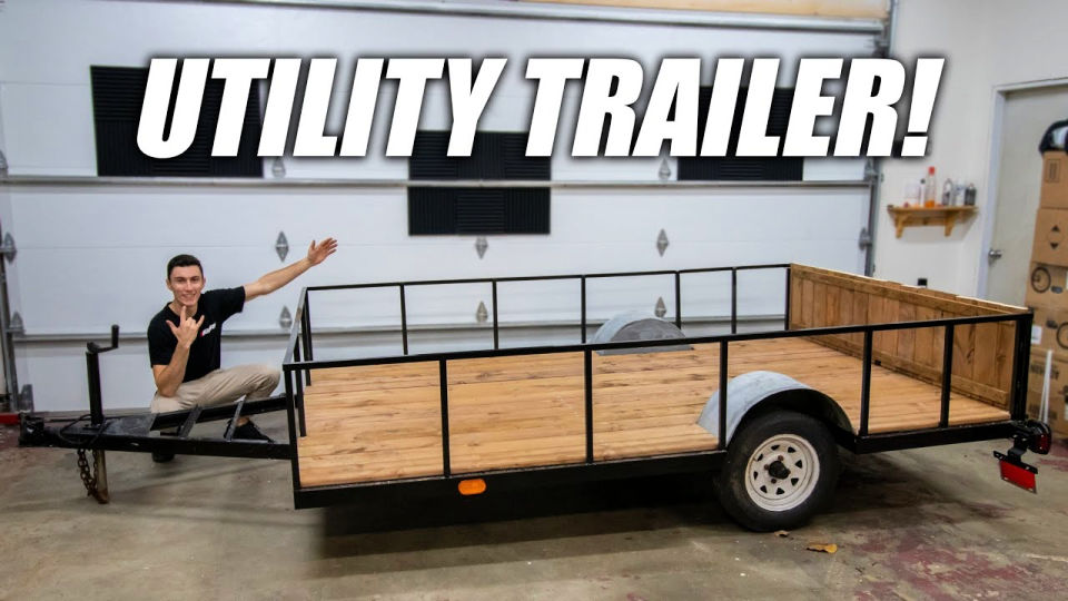 DIY Utility Trailer - Step by Step Instructions - Blitsy