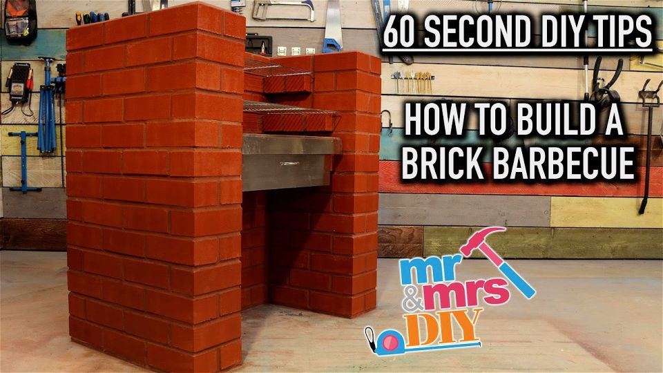 Make Brick Grill: 20 DIY Brick BBQ Ideas and Plans - Blitsy