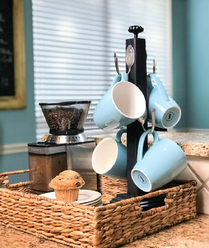 25 DIY Coffee Mug Rack and Holder Ideas - Blitsy