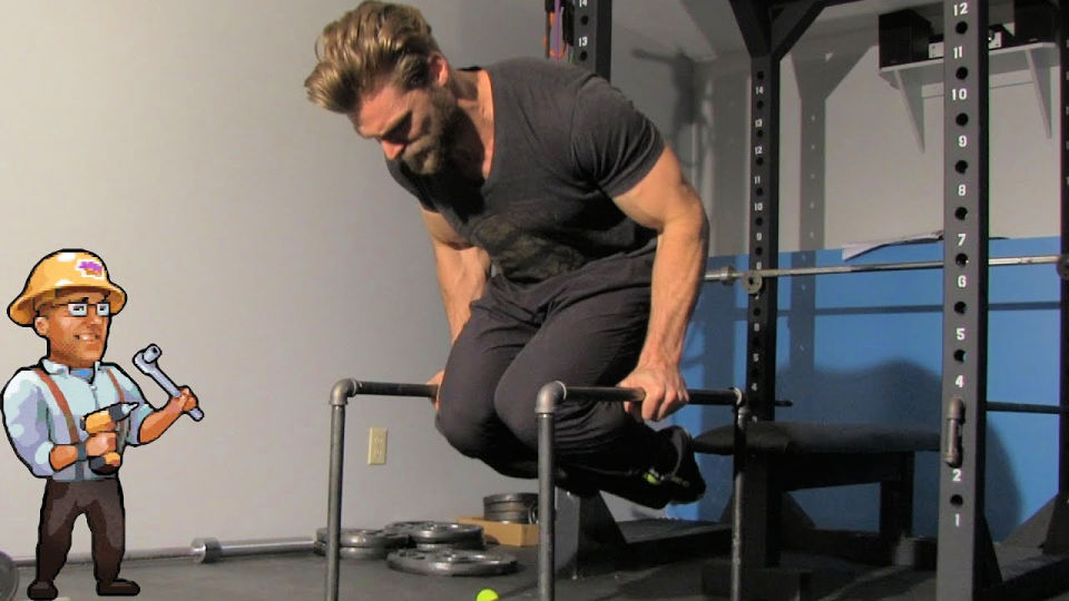 DIY Dip Station: How to Make a Dip Bar - Blitsy