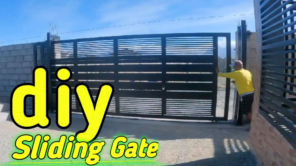 Budget-Friendly DIY Sliding Gate - Blitsy