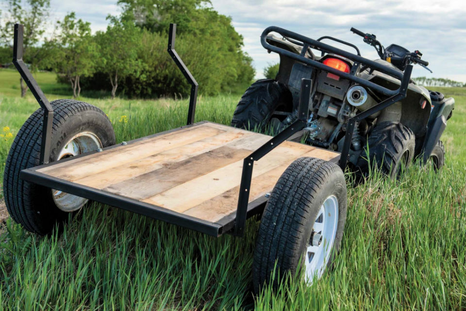 DIY Utility Trailer - Step by Step Instructions - Blitsy
