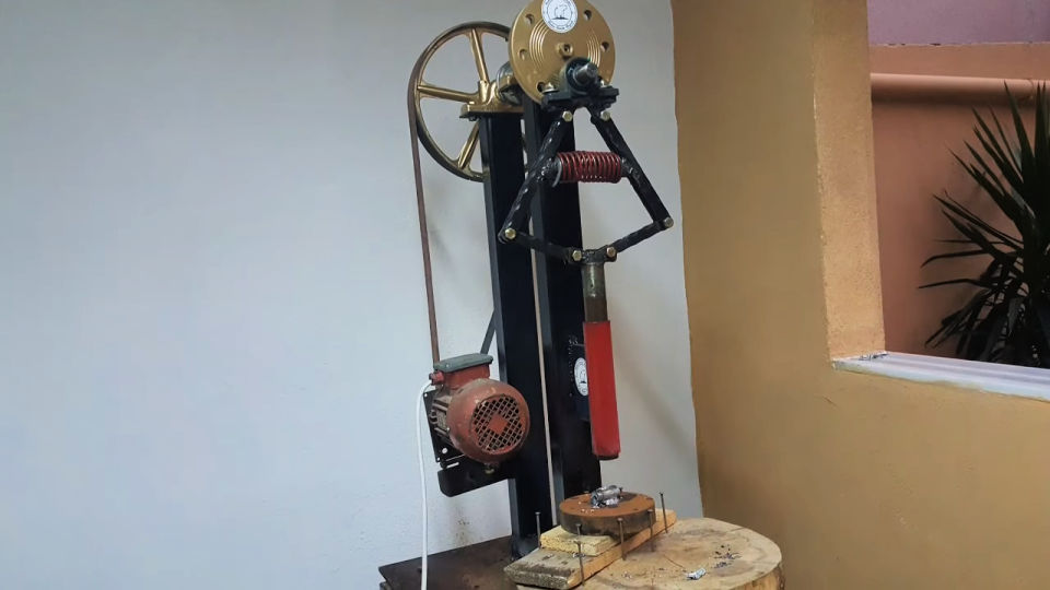 DIY Power Hammer Plans - Step by Step Instructions - Blitsy