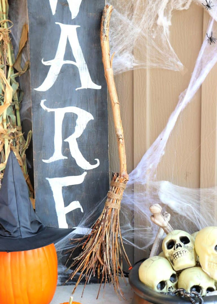 DIY Witch Broom - Step by Step Instructions - Blitsy