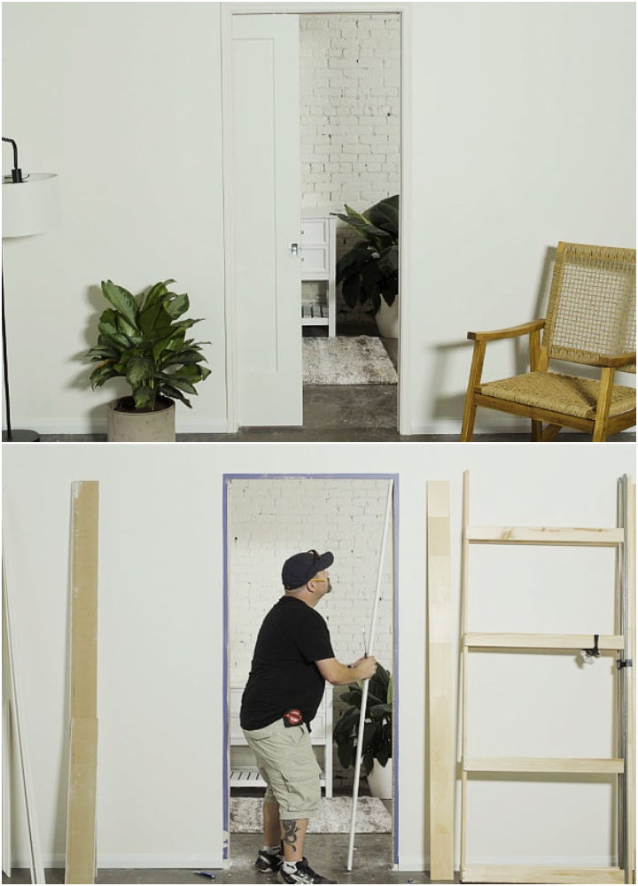 DIY Pocket Door: How to Install Pocket Door - Blitsy