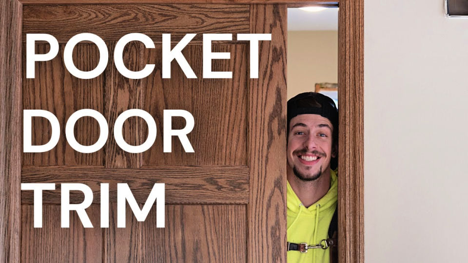 DIY Pocket Door: How to Install Pocket Door - Blitsy