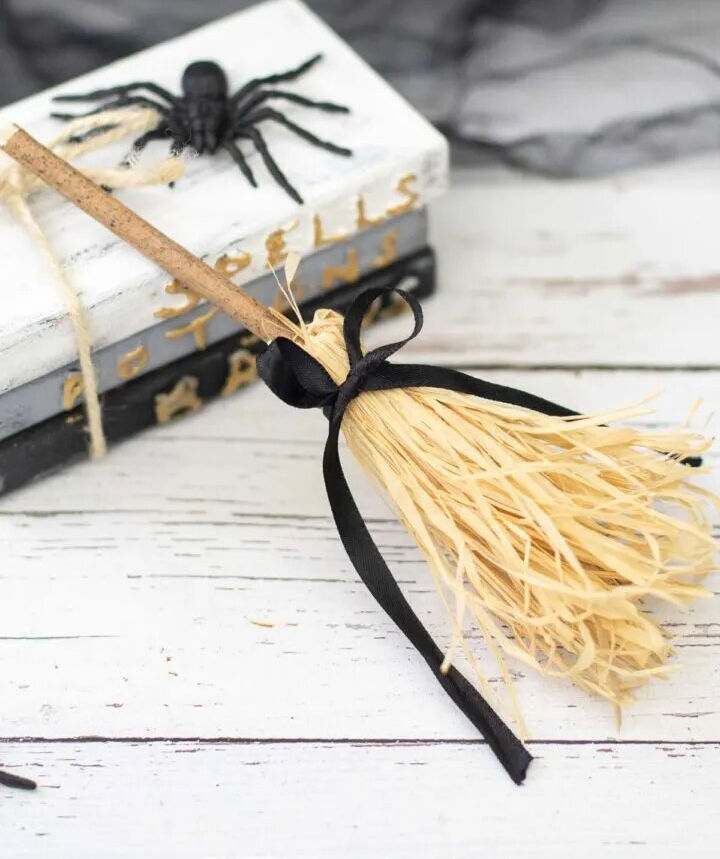 DIY Witch Broom - Step by Step Instructions - Blitsy