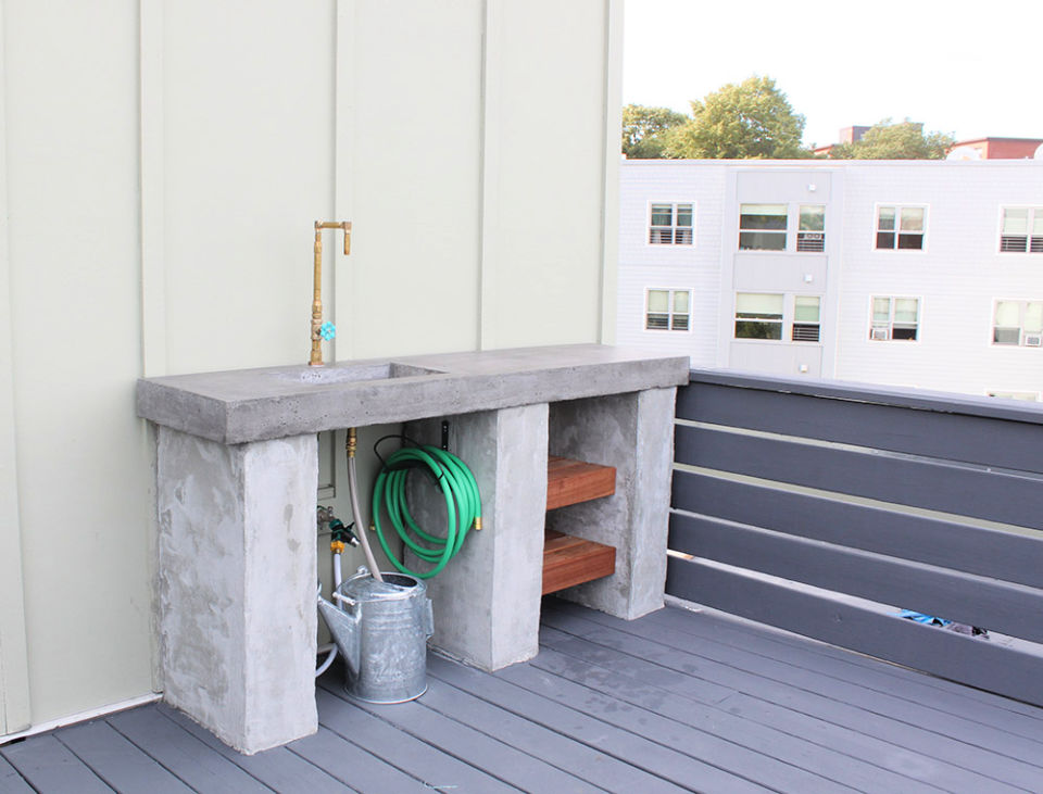 DIY Outdoor Countertops - Step by Step Guide - Blitsy