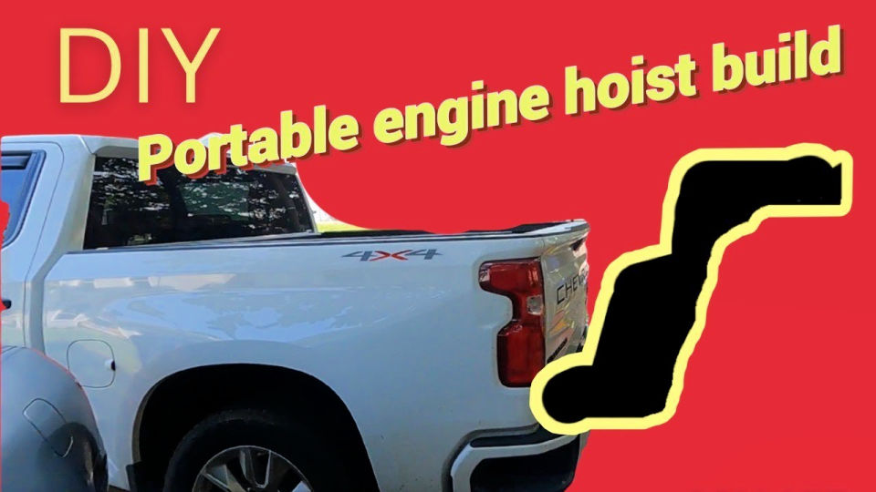 DIY Engine Hoist - Step by Step Instructions - Blitsy