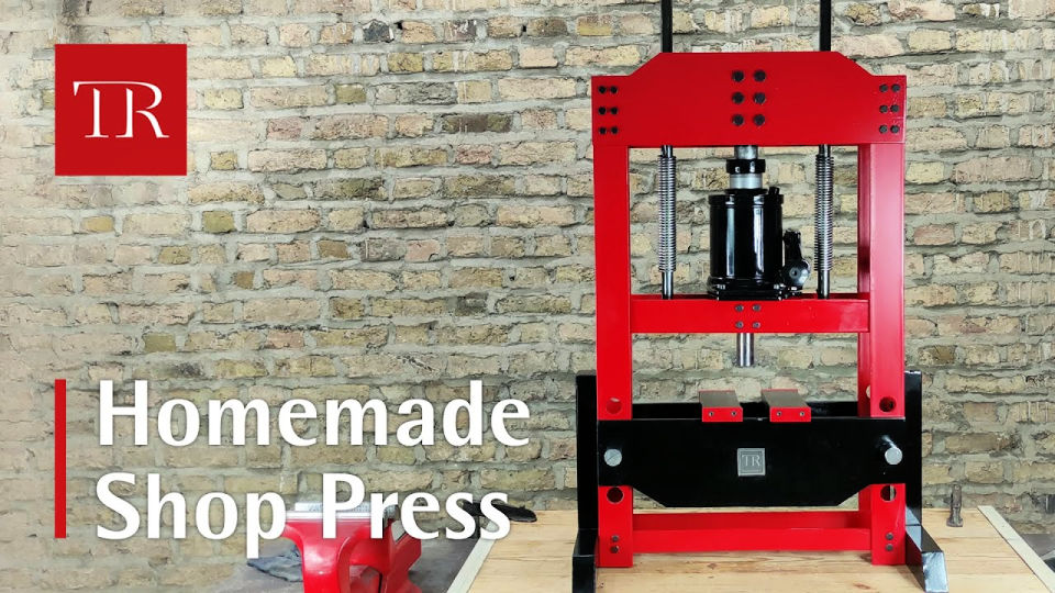 Homemade DIY Hydraulic Press - Blitsy