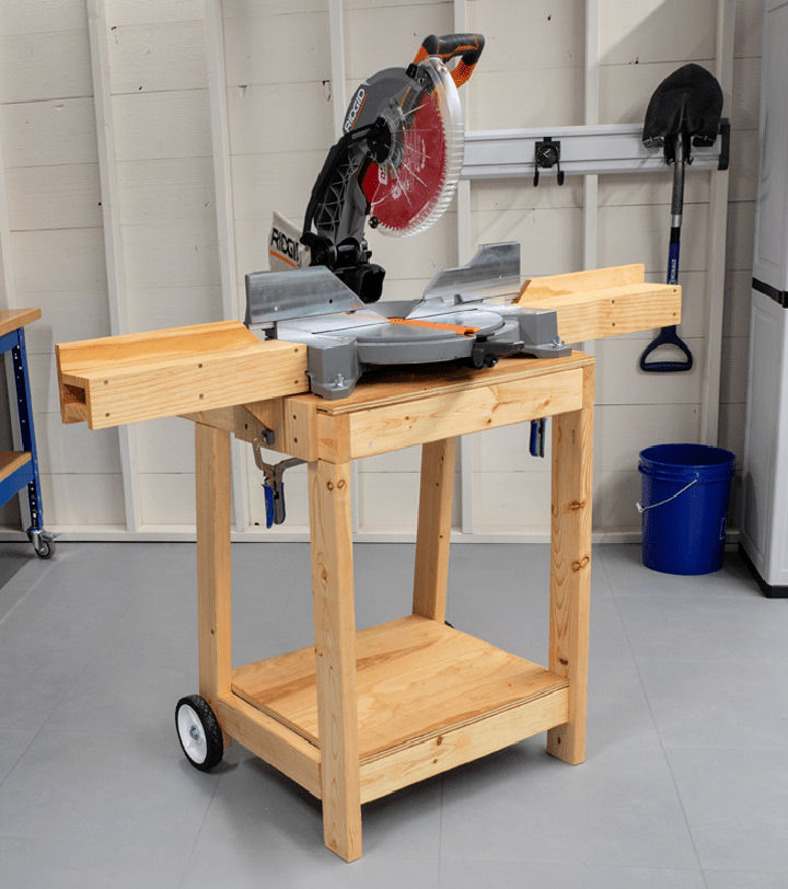 DIY Miter Saw Stand Plans - Blitsy