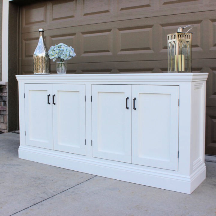 DIY Sideboard Plans to Upgrade Your Home Decor - Blitsy