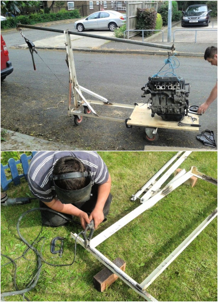 DIY Engine Hoist - Step by Step Instructions - Blitsy