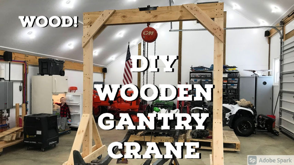 DIY Engine Hoist - Step by Step Instructions - Blitsy