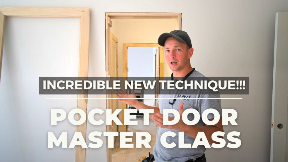 DIY Pocket Door: How to Install Pocket Door - Blitsy