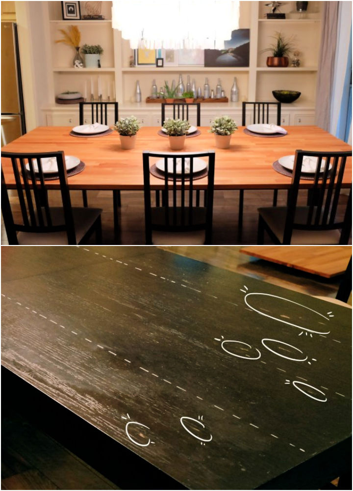 DIY Butcher Block Table for Your Kitchen - Blitsy